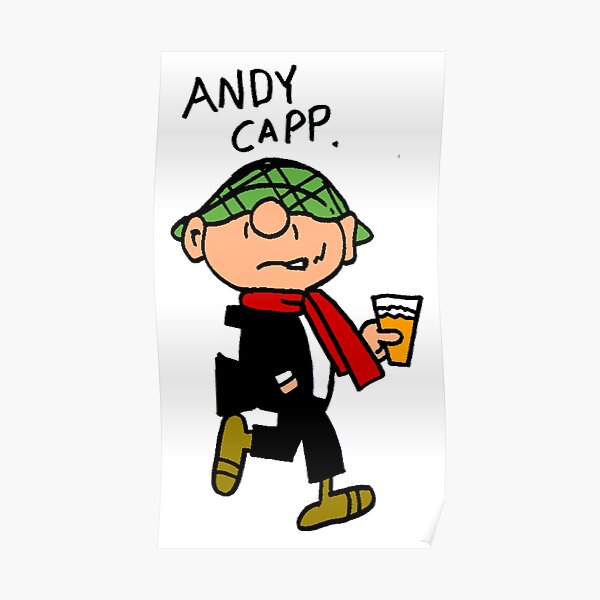 "ANDY CAPP" Poster by kamawahina | Redbubble