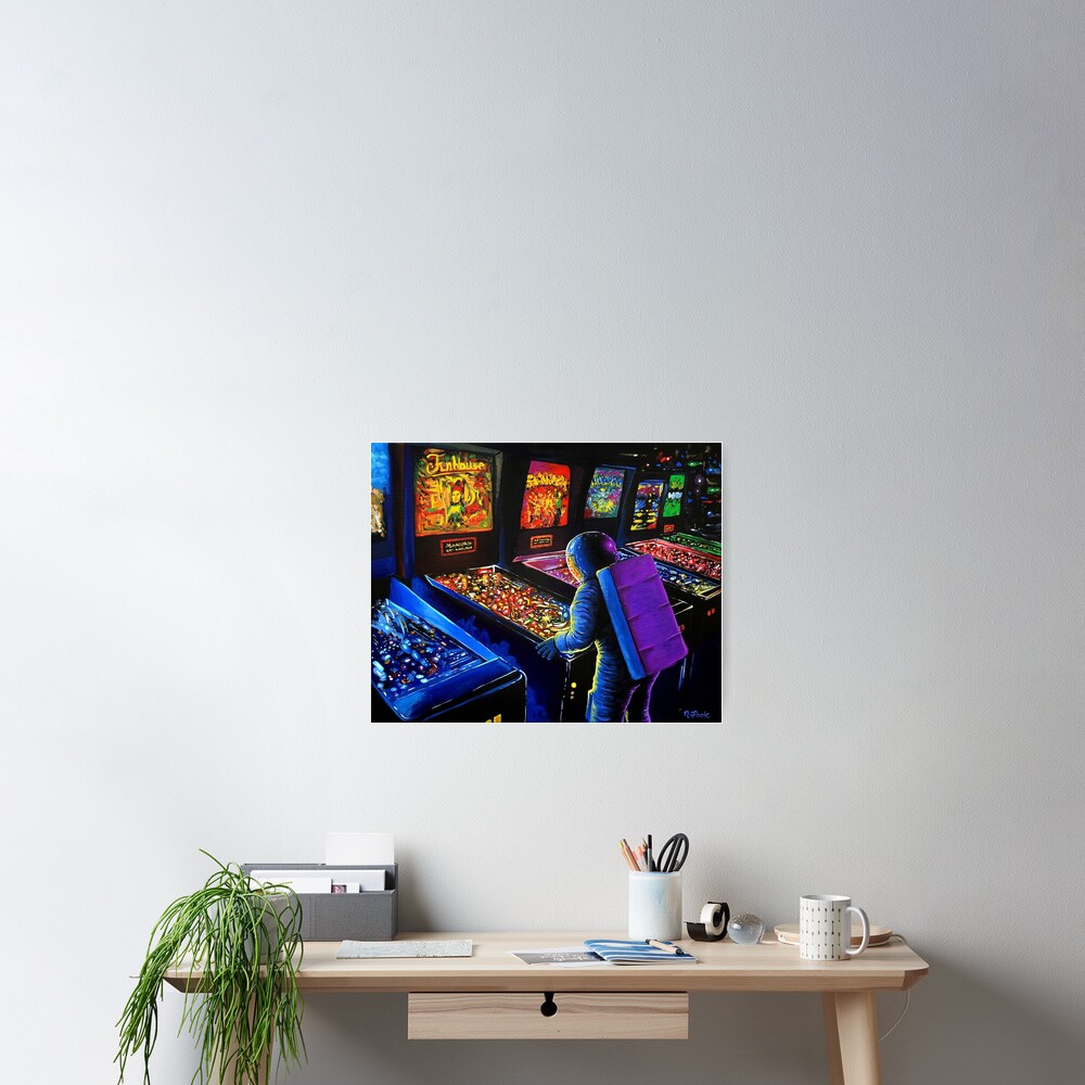 "Pinball Wizard" Poster for Sale by flooko | Redbubble