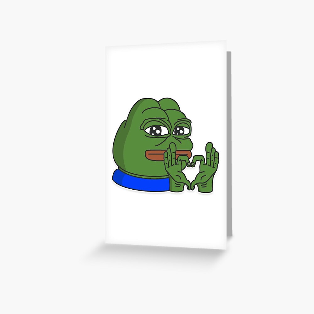 "Pepe the frog love, meme" Greeting Card by Alex-62 | Redbubble
