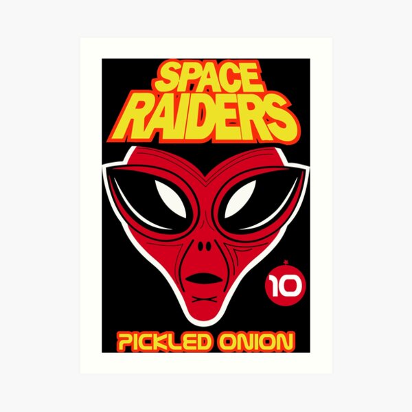 Space Raiders Wall Art | Redbubble