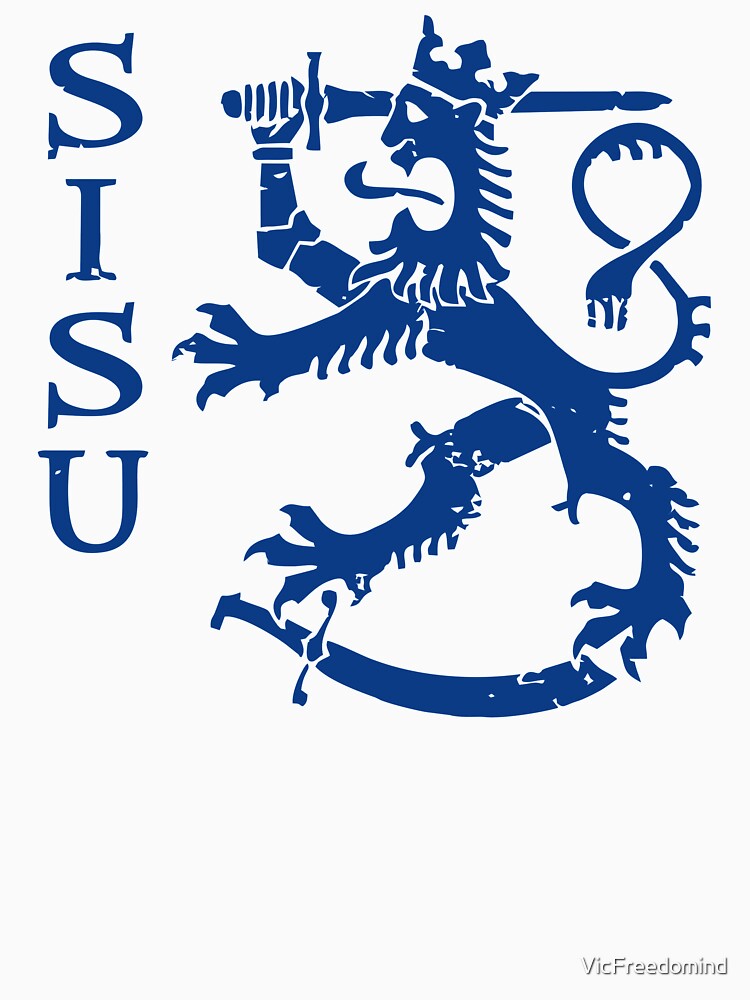 "Sisu" T-shirt by VicFreedomind | Redbubble