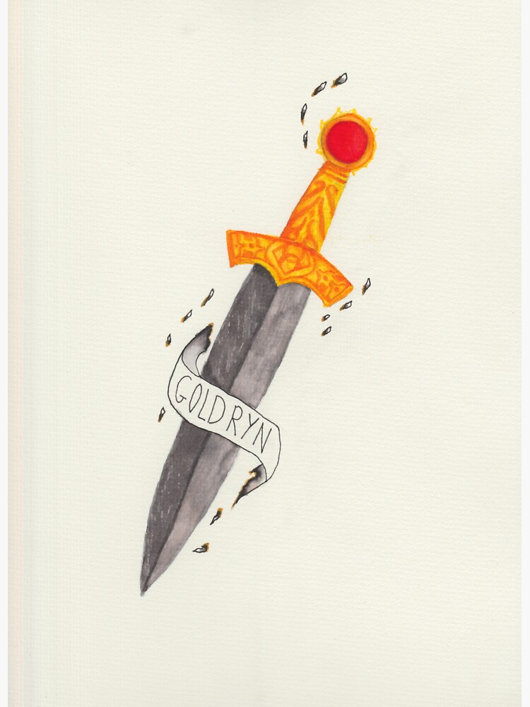 "Goldryn " Sticker by ktbilbo | Redbubble