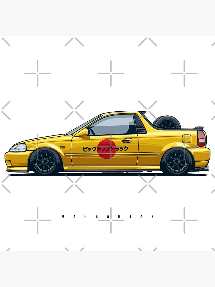 Póster «Camioneta Civic Type R EK9» de OlegMarkaryan | Redbubble
