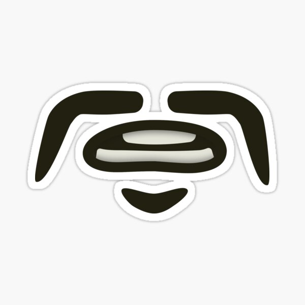 "Angry Tash!" Sticker for Sale by bobacks | Redbubble