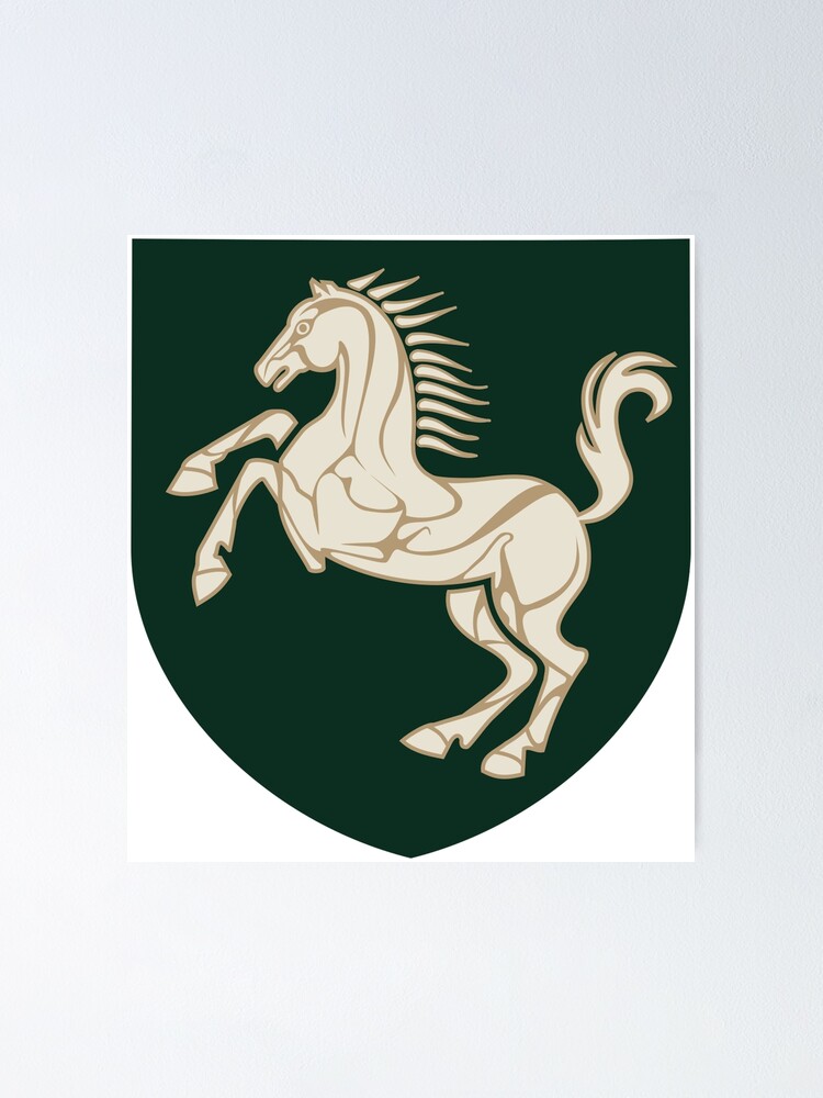 "Rohan Crest" Poster for Sale by MidnightArk | Redbubble