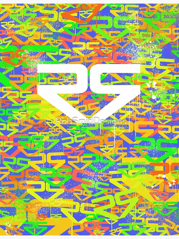 "Graffiti Style Logo" Poster by RobSmidDesigns | Redbubble