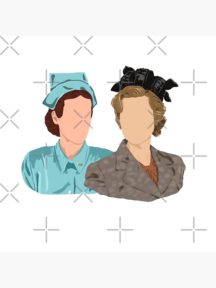 "Gwendolyn and nurse Ratched - Ratched" Poster by ancesp | Redbubble