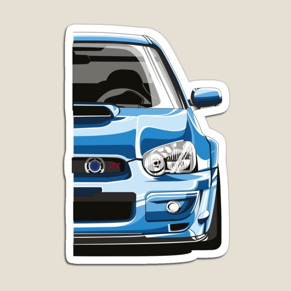 Subaru Sti Jdm Magnets | Redbubble