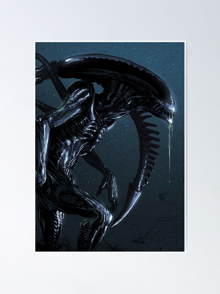 Xenomorph Poster The 'Alien: Covenant' Poster Pays Homage To The