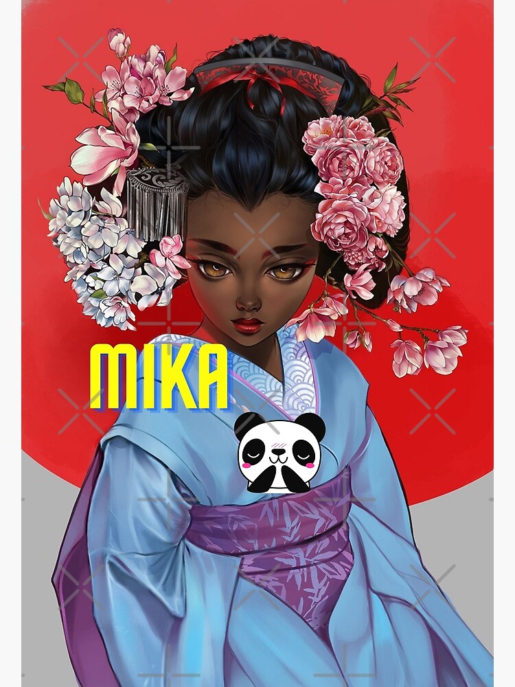 "Mika" Art Print for Sale by AuthorSHayashi | Redbubble