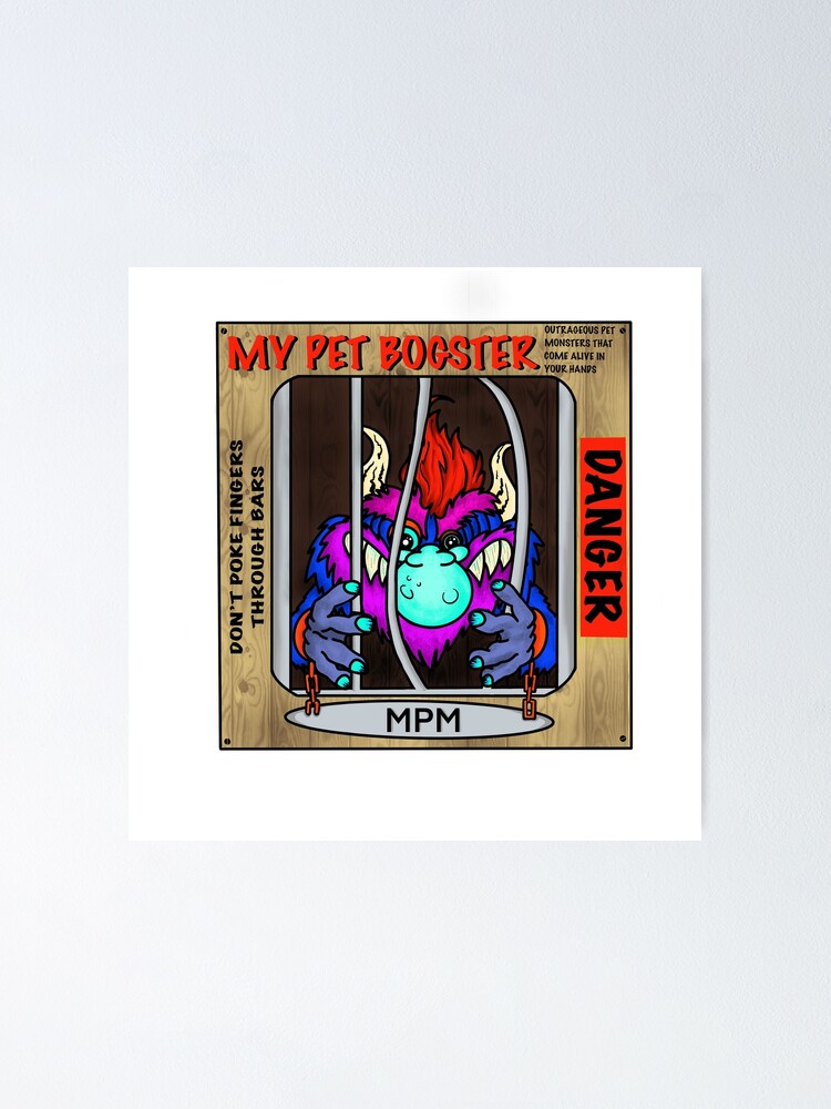 "My Pet Boglin Monster" Poster for Sale by Shoryotombo | Redbubble