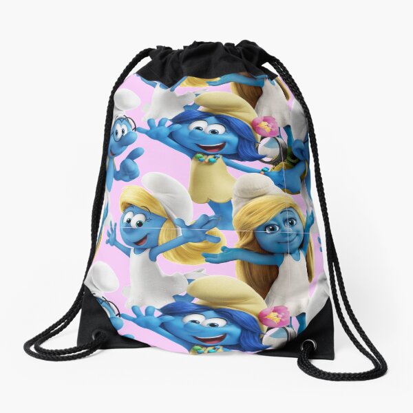 Smurfs Drawstring Bags | Redbubble