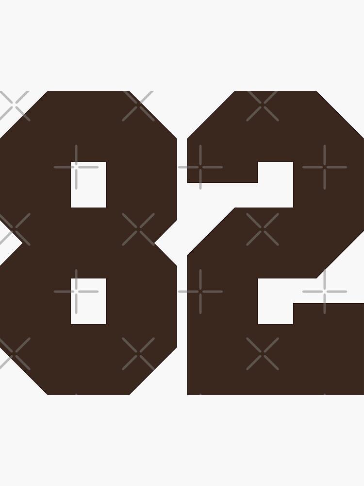 Pegatina for Sale con la obra «82 Camiseta Cleveland Sports Eighty-Two ...