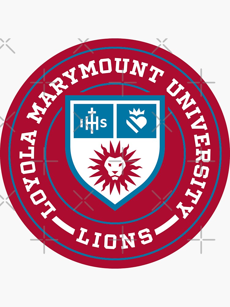 "LMU - Lions" Sticker for Sale by Josh Wuflestad | Redbubble