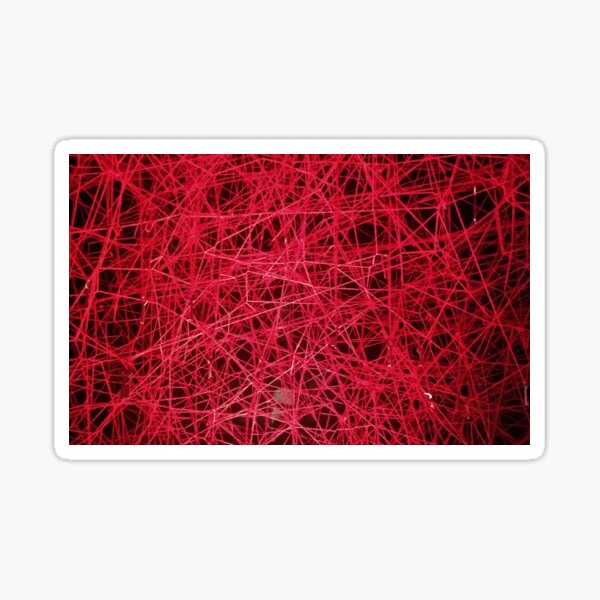 "Floral design pattern red" Sticker for Sale by TheBrownViking | Redbubble
