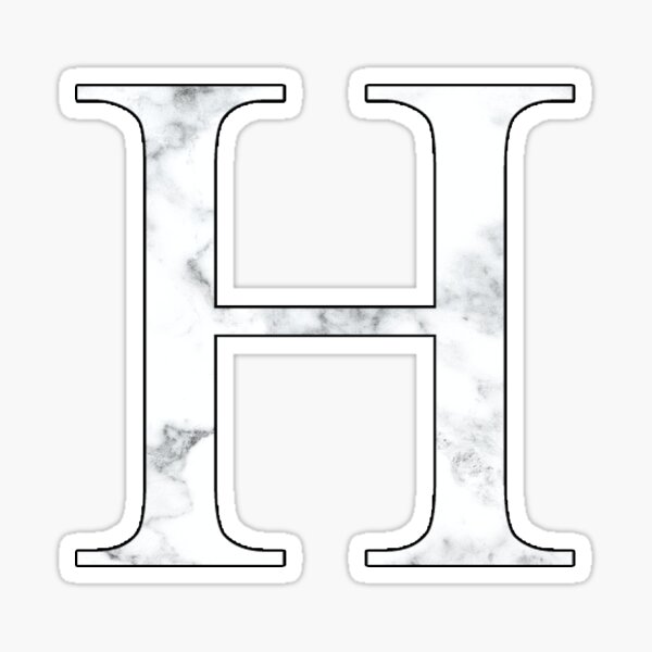 "Eta Marble Symbol" Sticker for Sale by shophannahm | Redbubble