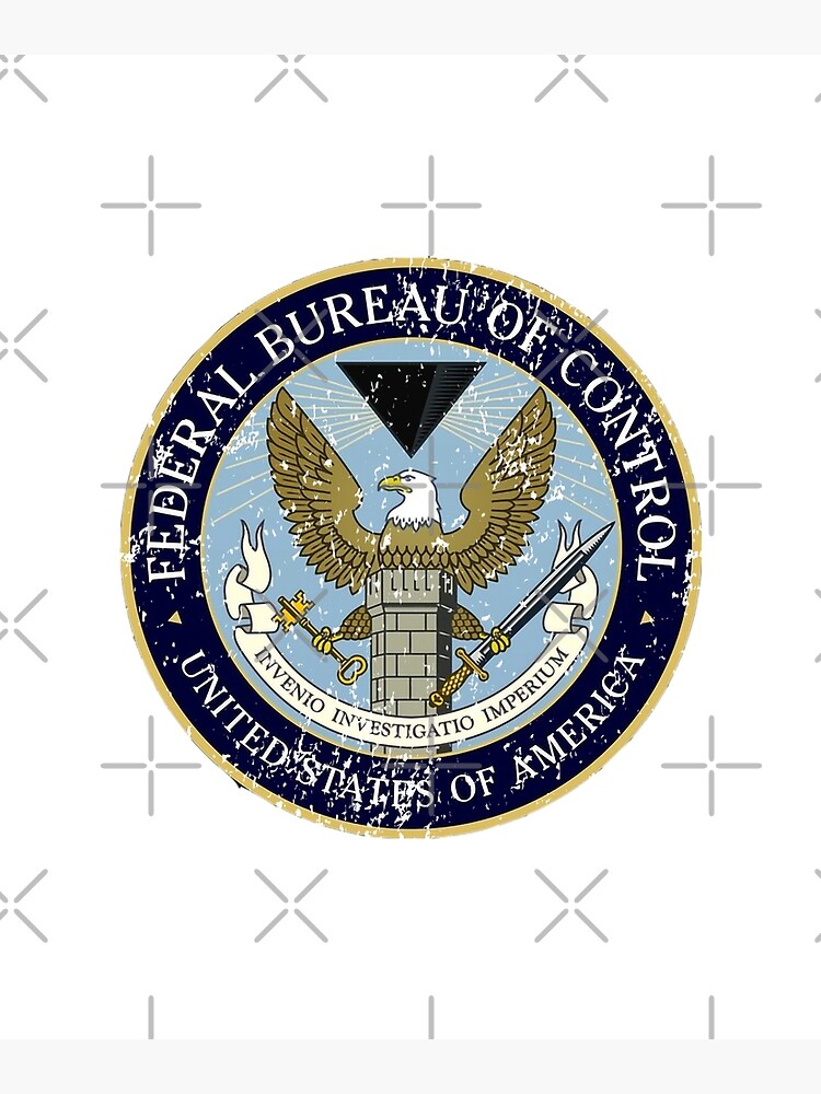 "Federal Bureau of Control | Control Game Logo | Clean Logo" Poster for ...