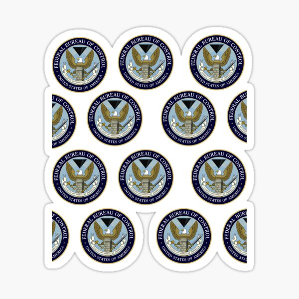 "Federal Bureau of Control | Control Game Logo | Clean Logo" Sticker by ...