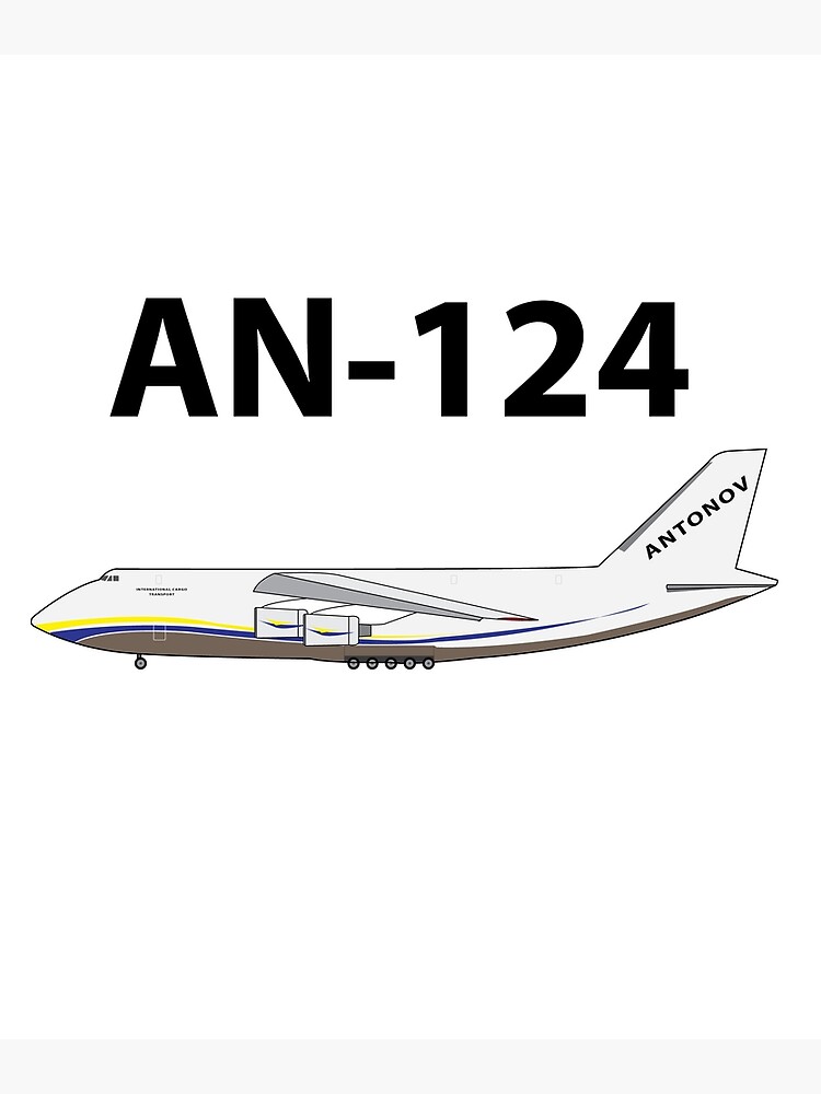 "Antonov AN-124" Poster by Zade1975 | Redbubble