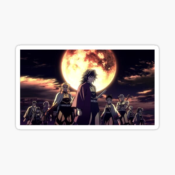 "The 9 Hashira" Sticker for Sale by whale57 | Redbubble