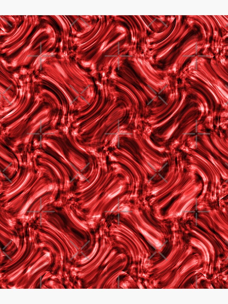 "Red Lozenge Glass" Sticker for Sale by BanjoboyArt | Redbubble