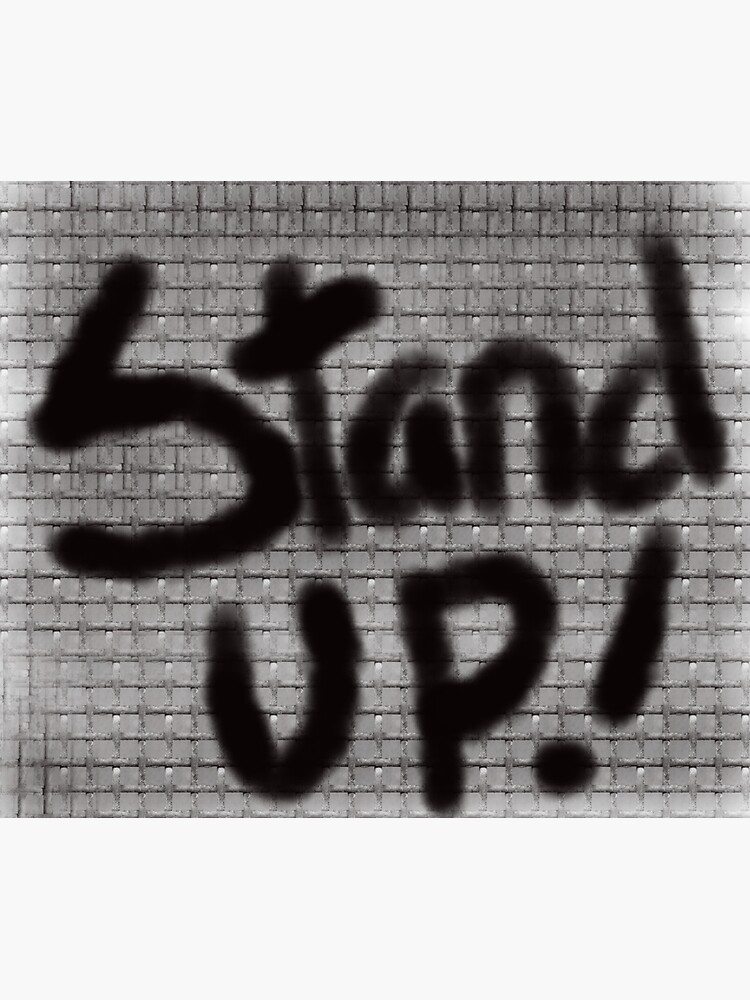 "Stand Up!" Sticker for Sale by Normaventura | Redbubble