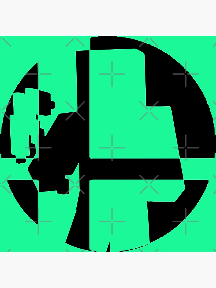 "Steve Smash Symbol" Poster by Malgoods | Redbubble