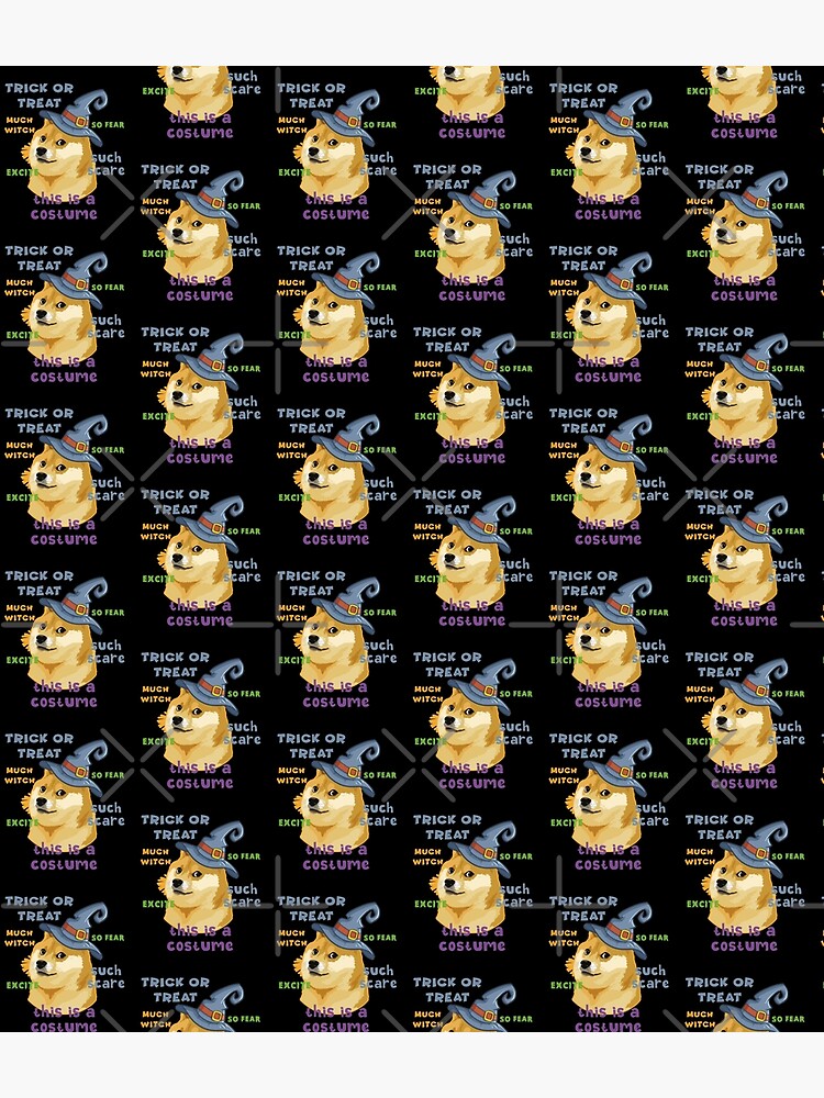 Halloween Dog Meme - Doge Meme Sayings Backpack Designed & Sold By Amancio