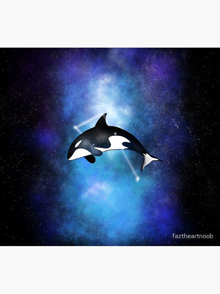 "Orca, Killer whale galaxy art" Poster for Sale by faztheartnoob ...