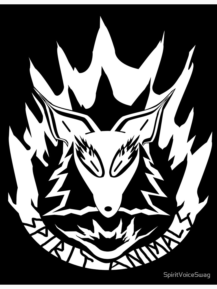 "Spirit Animals Logo" Poster for Sale by SpiritVoiceSwag | Redbubble