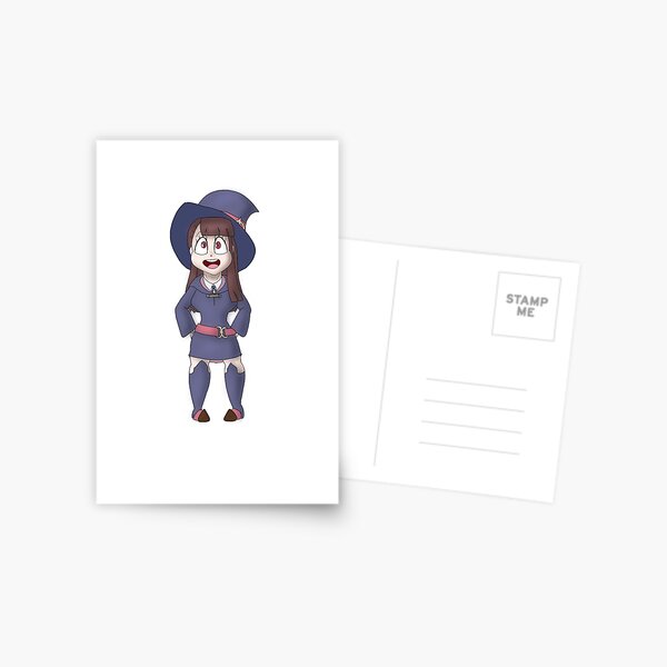 "Little Witch Academia- Chibi Akko" Postcard by Misseljebel | Redbubble