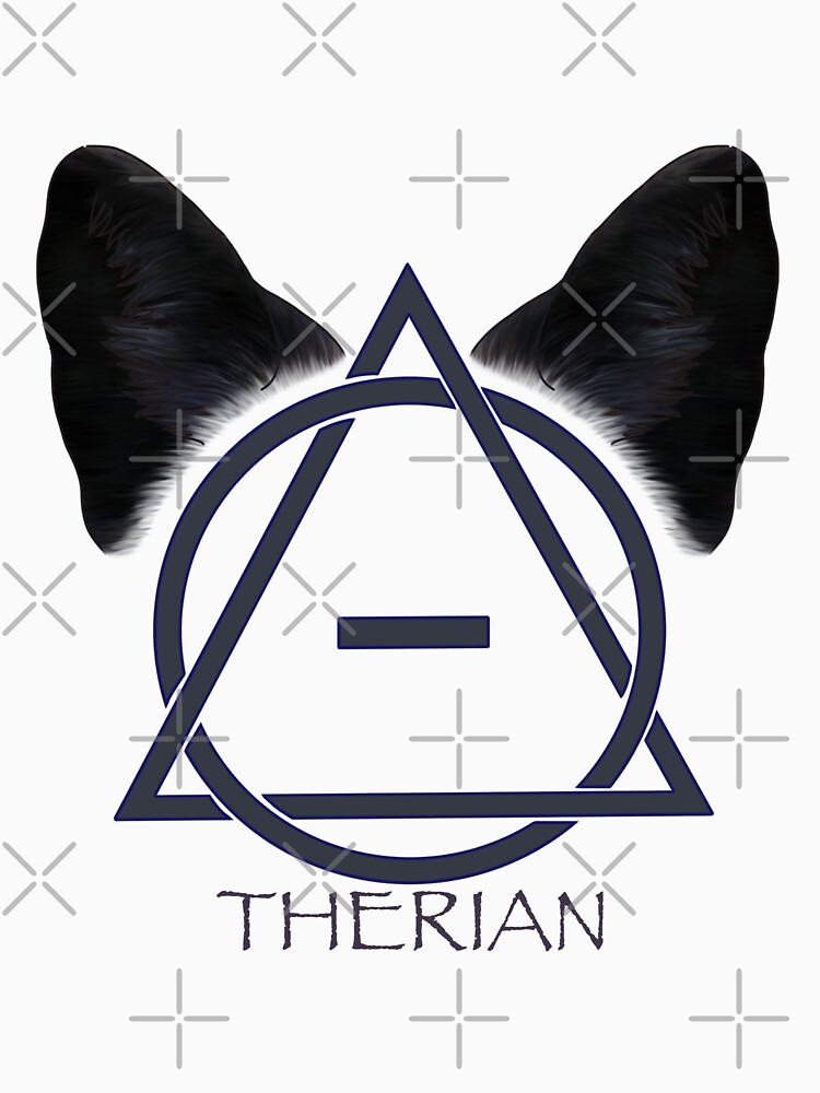 "Silver Fox "Therian" Theta Delta" T-shirt for Sale by DraconicsDesign ...