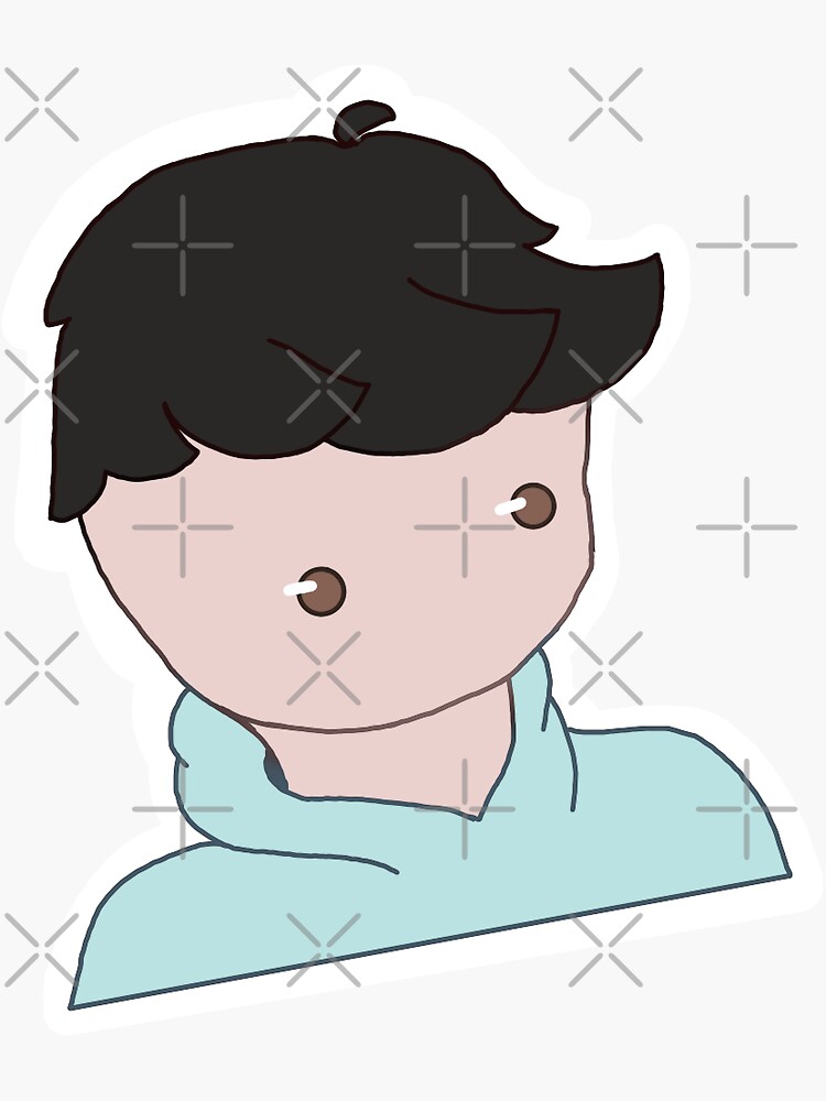 "Simplistic Skeppy Design" Sticker for Sale by SketchyyArtt | Redbubble