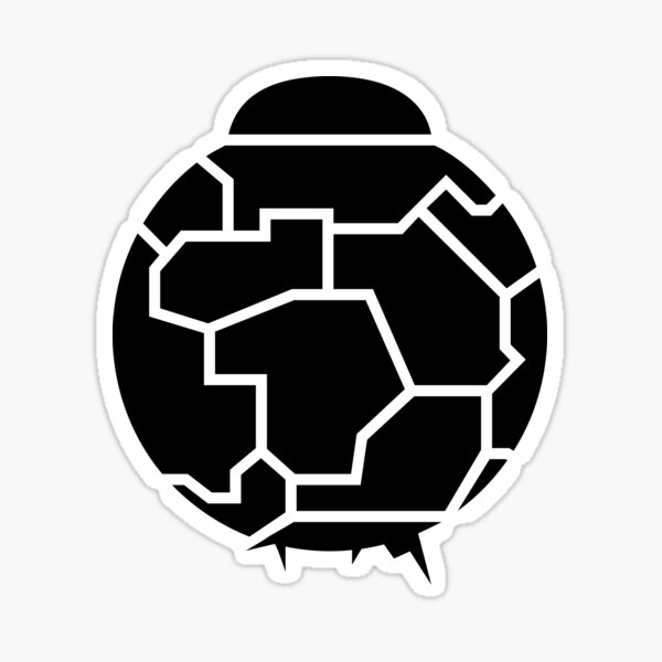"Brittle Hollow Symbol" Sticker for Sale by BitRadical | Redbubble