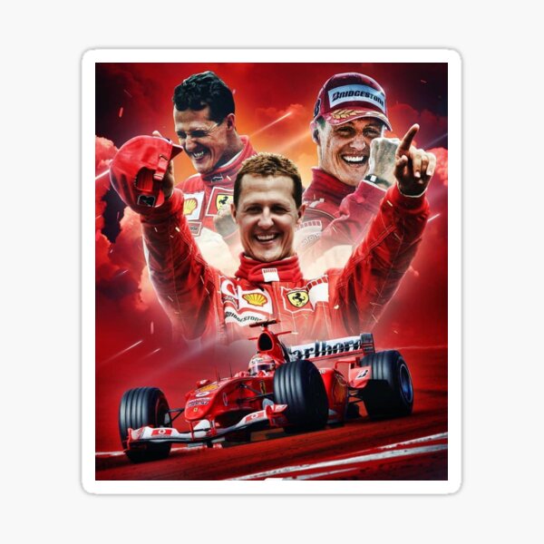 Sticker: Michael Schumacher | Redbubble