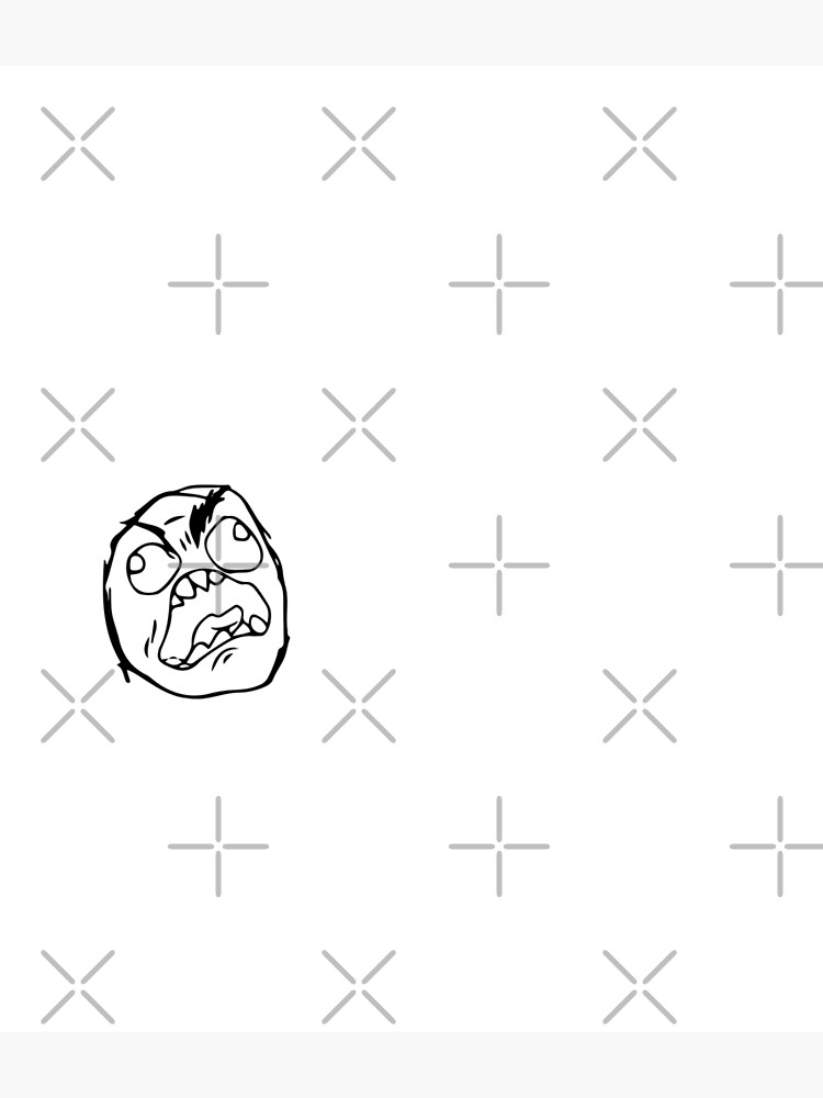 "Troll face meme angry mad reaction face HD HIGH QUALITY" Backpack by ...