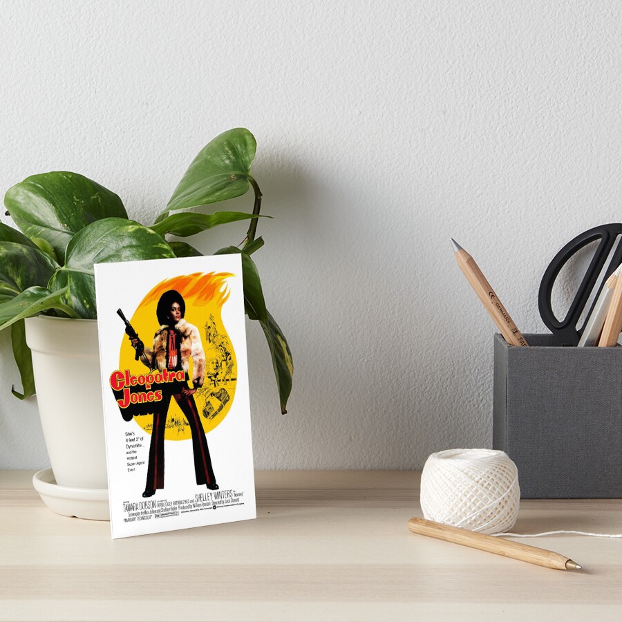 "Cleopatra Jones (1973)" Art Board Print for Sale by postersrestored ...