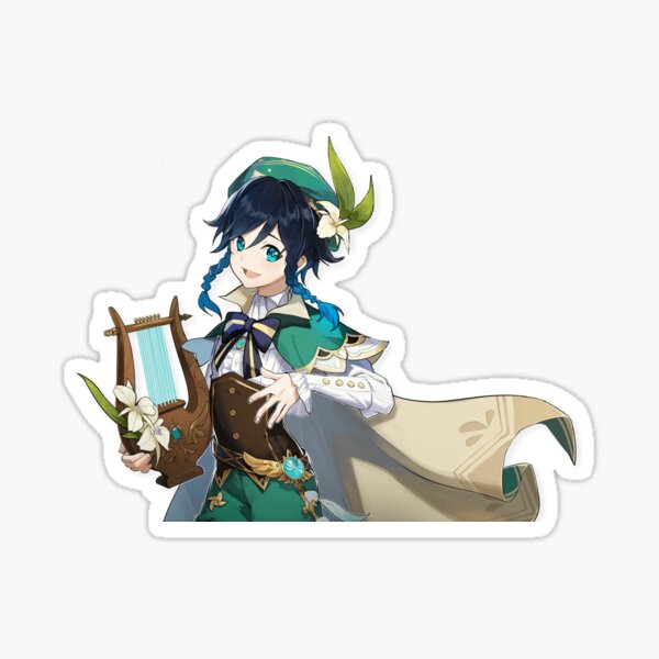 "Genshin Impact Venti" Sticker for Sale by egrjhn | Redbubble