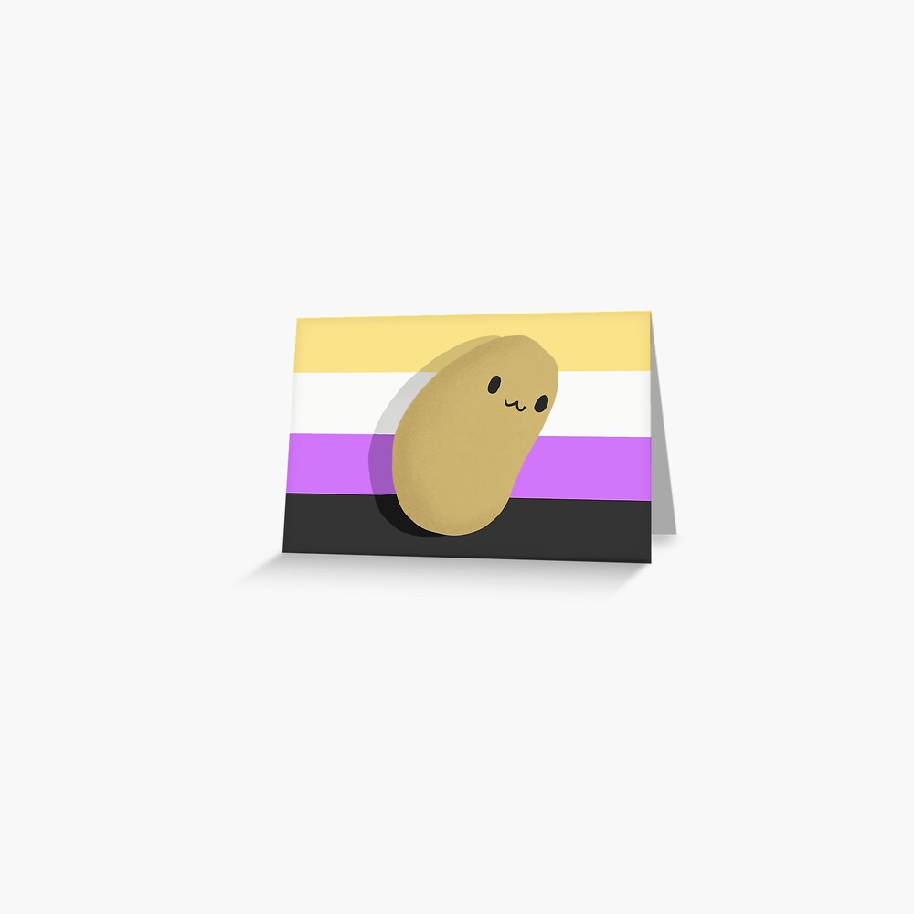 "cute non-binary pride flag " Greeting Card for Sale by hachumivibes ...
