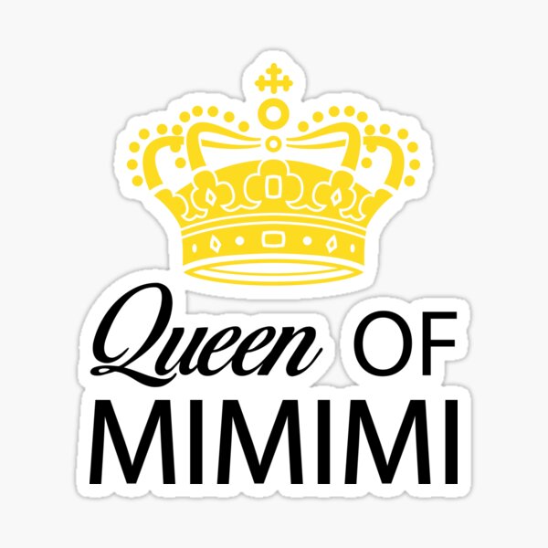 "Queen of Mimimi Dramaqueen " Sticker von Shirt-Engineer | Redbubble