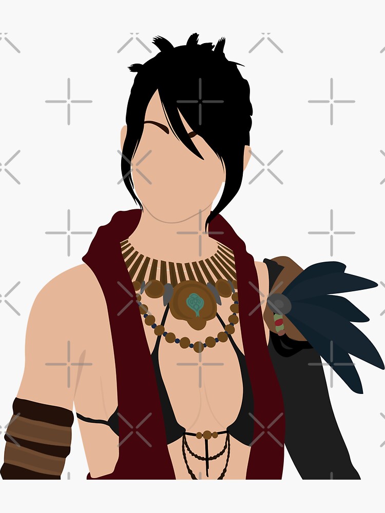 "Morrigan" Sticker for Sale by vcook10 | Redbubble