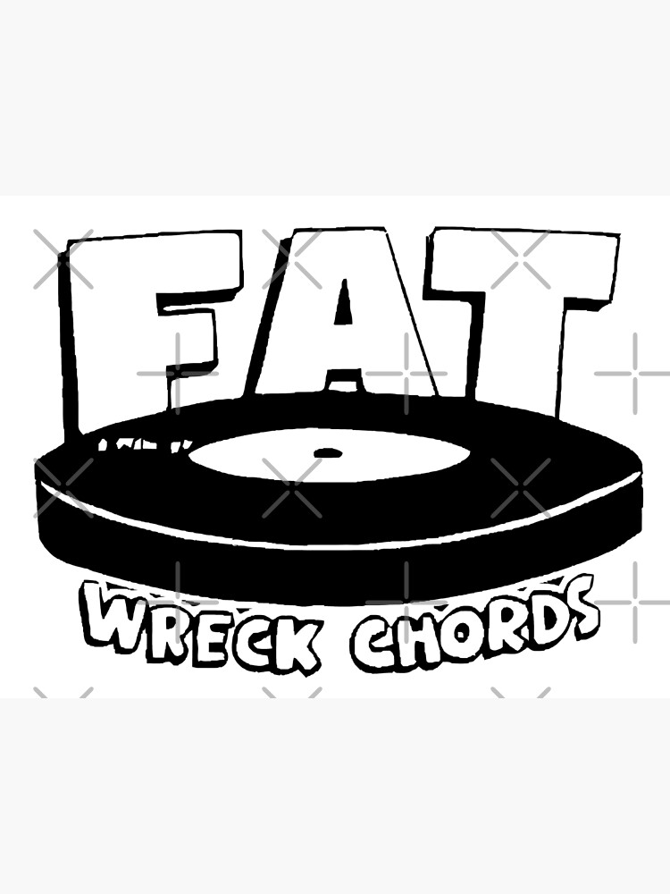 "FAT WRECK CHORDS" Art Print by jacylngood | Redbubble