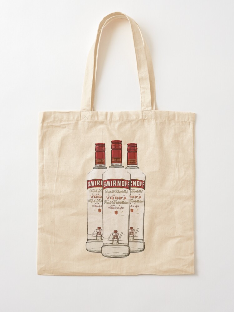 "Smirnoff Vodka Alcohol Glass Bottle | Gift" Tote Bag for Sale by ...