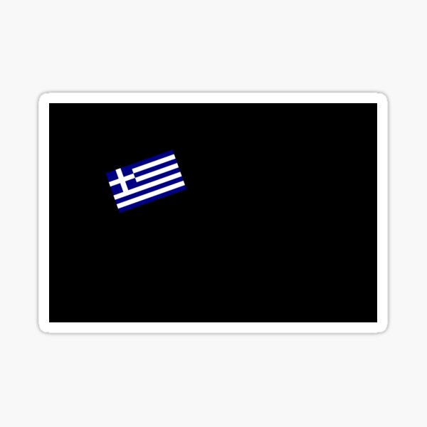 "Small Greek Flag" Sticker for Sale by votsis | Redbubble