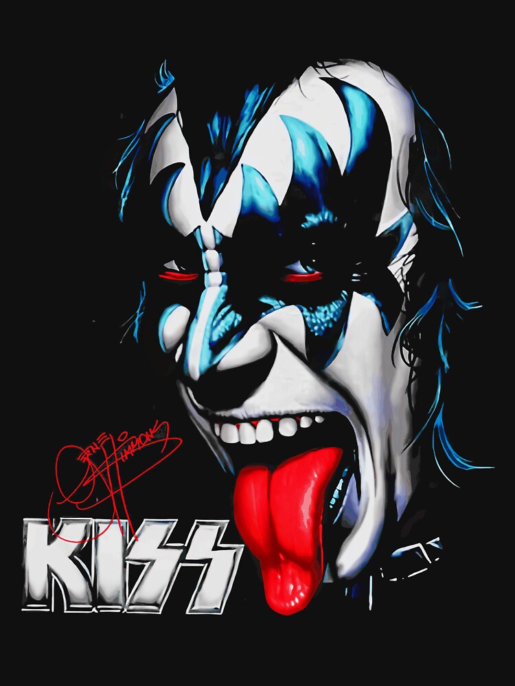 "KIZZ rock n roll" Essential T-Shirt for Sale by TamarasRogers | Redbubble