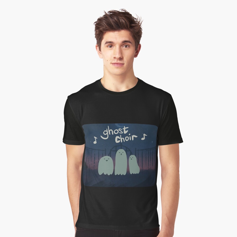 "Ghost Choir" Sticker for Sale by SortaFire | Redbubble