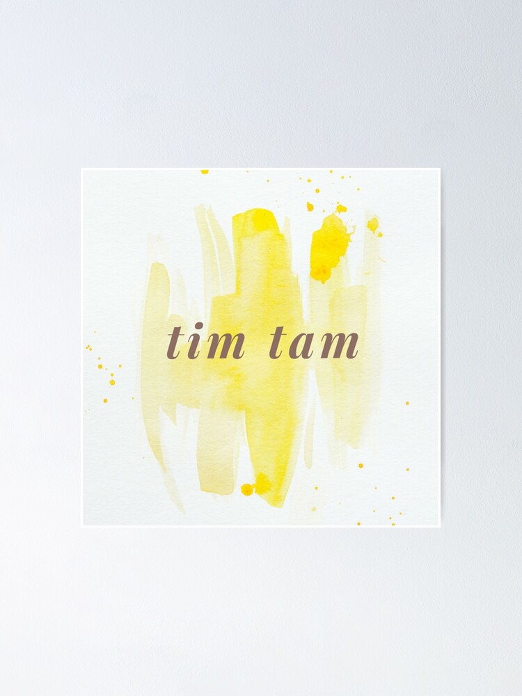 "Tim tam stikers" Poster by mouda20 | Redbubble