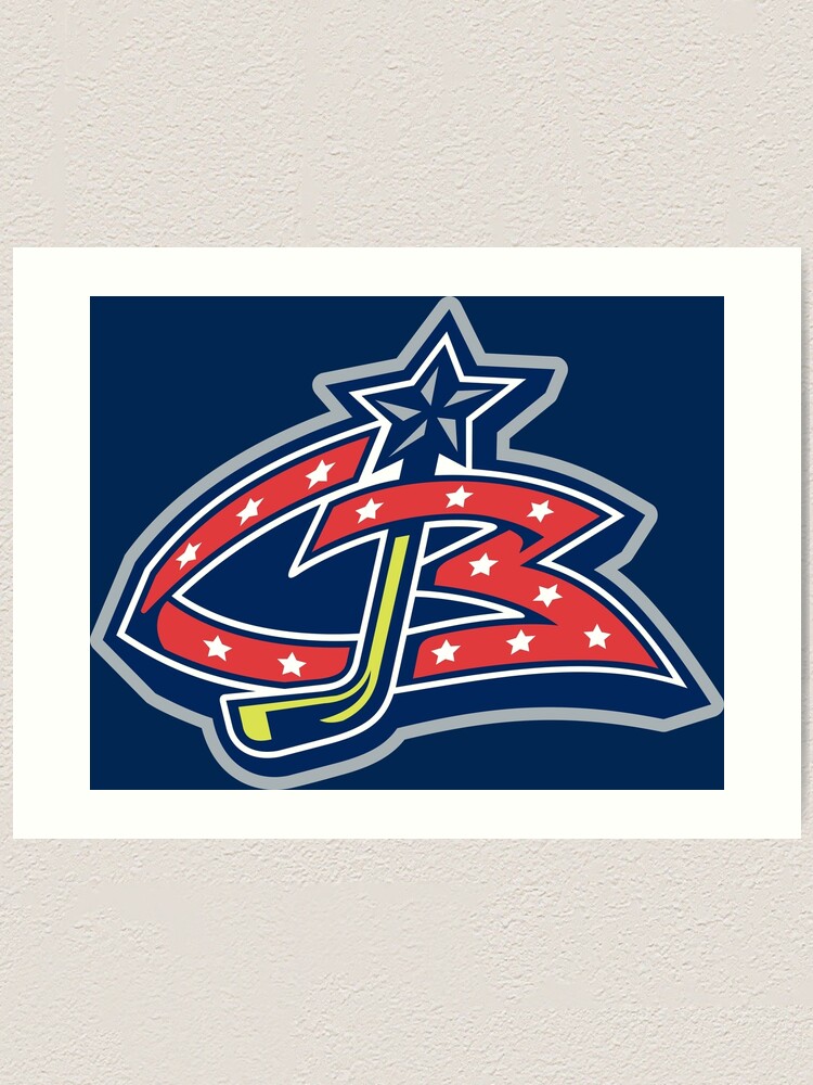 "Blue-Jackets-logo" Art Print for Sale by tanganndi | Redbubble