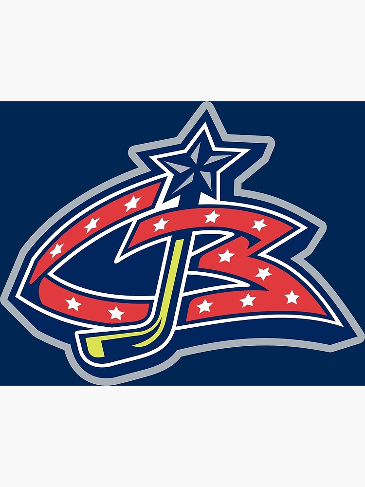 "Blue-Jackets-logo" Art Print for Sale by tanganndi | Redbubble