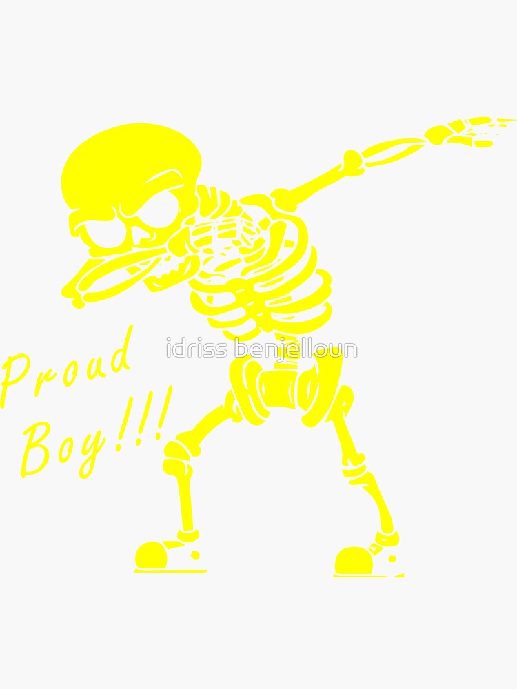 " Proud boy funny " Sticker for Sale by Ibenjelloun | Redbubble